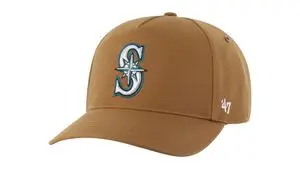 '47 X Carhartt Mlb Seattle Mariners Hitch Cap - Brown