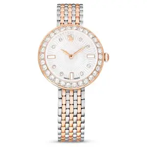 SWAROVSKI Matrix Tennis 7-Link Watch Rose Gold Tone