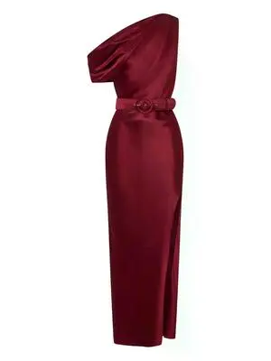 NICHOLAS Ertha One-shoulder Maxi Dress - Red