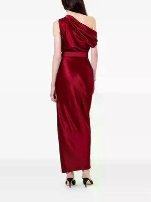 NICHOLAS Ertha One-shoulder Maxi Dress - Red