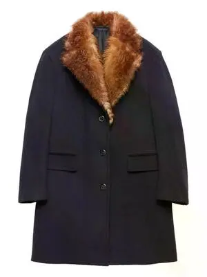 Prada Single-breasted Cloth Coat