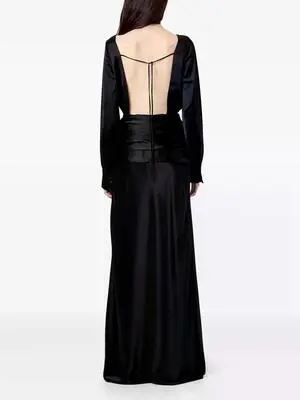 NICHOLAS Samina Long-sleeved Maxi Dress
