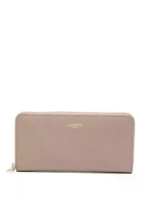 Lacoste Logo-print Leather Wallet - Brown