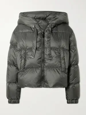 Max Mara The Cube Seie Hooded Quilted Down Jacket