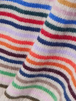 Suzie Kondi Kismet Striped Cashmere Sweater