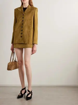 Khaite Saraphina Suede Jacket