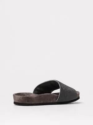 Brunello Cucinelli Embellished Flat Sandals