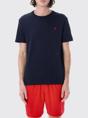 Ralph Lauren Cotton T-shirt With Logo - Navy