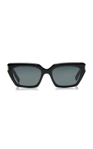 Saint Laurent Cat-eye Acetate Sunglasses - Black