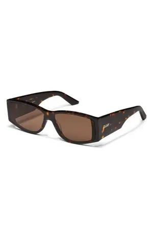 Quay Rectangular Sunglasses