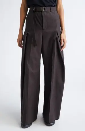 Sacai Full Length Bottoms For Women