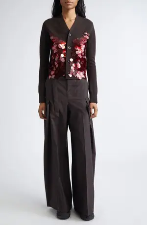 Sacai Suiting Cargo Pants