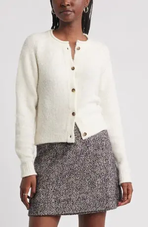 Treasure & Bond Crew Neck Cardigans For Women