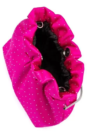 OLGA BERG Archie Top Handle Clutch - Fuchsia