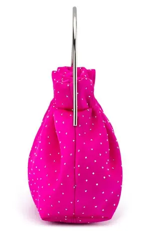OLGA BERG Archie Top Handle Clutch - Fuchsia