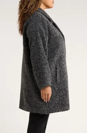 Eileen Fisher Notch Collar Long Coat