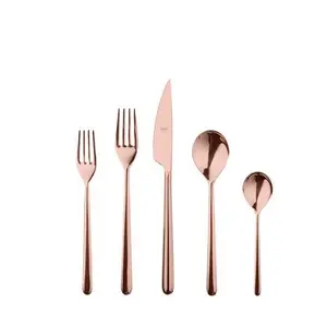 MEPRA Linea Flatware Set20 Pieces Bronze