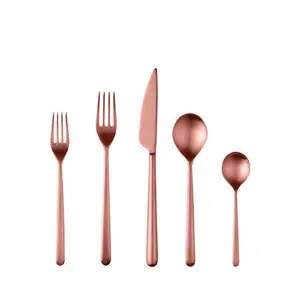 MEPRA Linea Flatware Set20 Pieces Ice Bronze