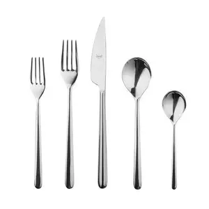 MEPRA Linea Flatware Set20 Pieces - Silver