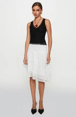 Princess Polly Layered Asymmetric Skirt