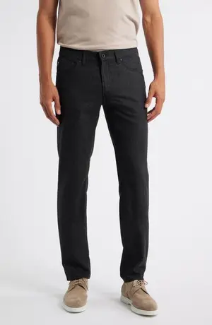 BRAX Chuck Modern Fit Ceramica Flannel Five-pocket Pants - Anthracite