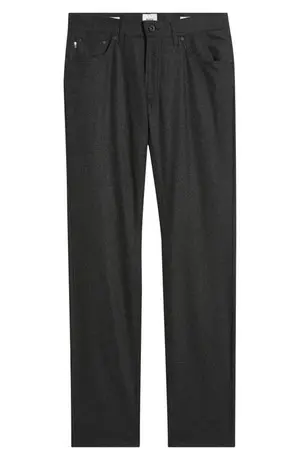 BRAX Chuck Modern Fit Ceramica Flannel Five-pocket Pants - Anthracite