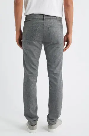 BRAX Chuck Modern Fit Ceramica Flannel Five-pocket Pants - Graphite