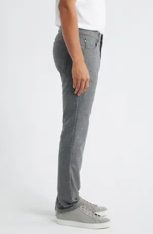 BRAX Chuck Modern Fit Ceramica Flannel Five-pocket Pants - Graphite