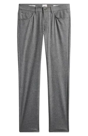 BRAX Chuck Modern Fit Ceramica Flannel Five-pocket Pants - Graphite