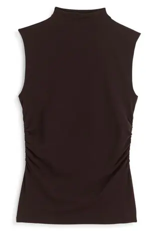 Madewell Sleeveless Mock Neck Top