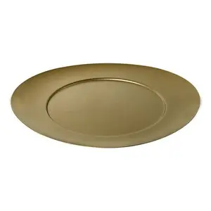 MEPRA Atmosfera Charger Plate - Materic Gold