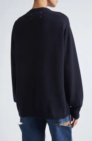 MAISON MARGIELA Cashmere V-neck Cardigan