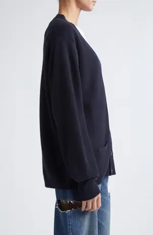 MAISON MARGIELA Cashmere V-neck Cardigan