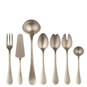 MEPRA Epoque Serving Set7 Pieces Pewter Champagne