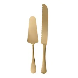 MEPRA Brescia Cake Set2 Pieces - Ice Gold