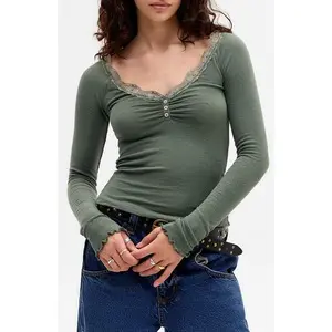 Button Detailed T-shirts For Women