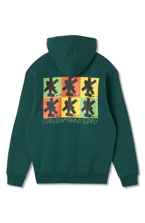 STAN RAY Brush Squares Zip Hoodie