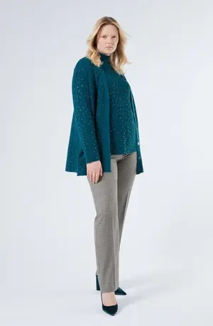 Marina Rinaldi Asburgo Virgin Wool Trousers