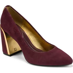 Donna Karan New York Block Heel Pumps