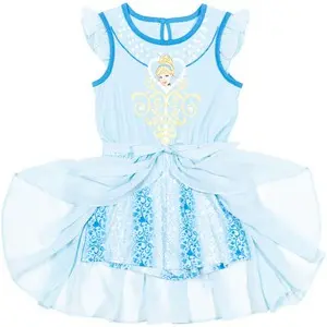 Disney Princess Sleeveless Romper - Princess Cinderella Blue Blue