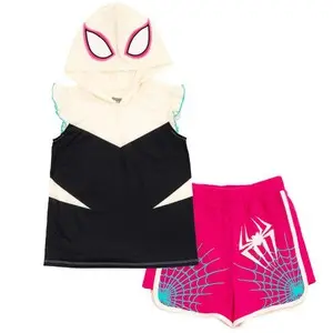 MARVEL Spider-man Cosplay Tank Top And Shorts Set