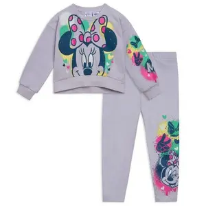 Disney Disney Sweatshirt & Leggings Set Minnie Mouse Purple