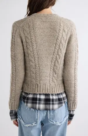 Acne Studios Kunch Layered Cardigan