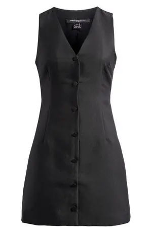 French Connection Taffeta Sleeveless Mini Dress