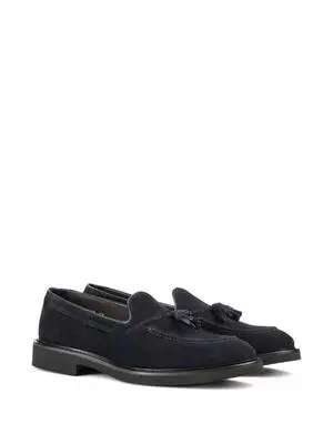 DOUCAL'S Tassel-detailing Suede Loafers
