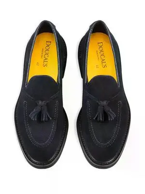 DOUCAL'S Tassel-detailing Suede Loafers