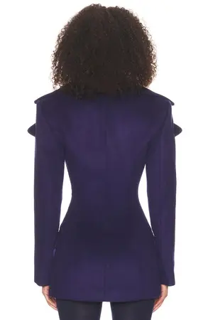 HELSA The Dramatic Collar Pea Coat