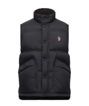 Men's Moncler Black Vests