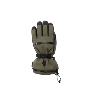 Moncler Padded Ski Gloves - Green