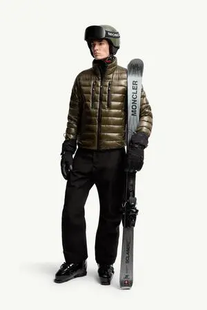 Moncler Hers Packable Insulated Ski Jacket - Green